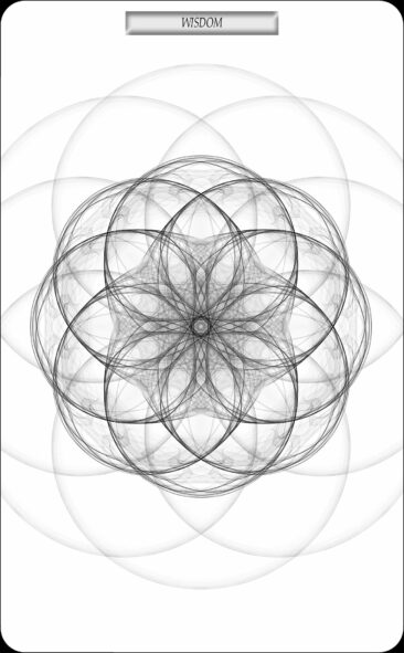 Sacred Geometry 64 Card Oracle Deck – Wisdom – Sacred DNA Keys