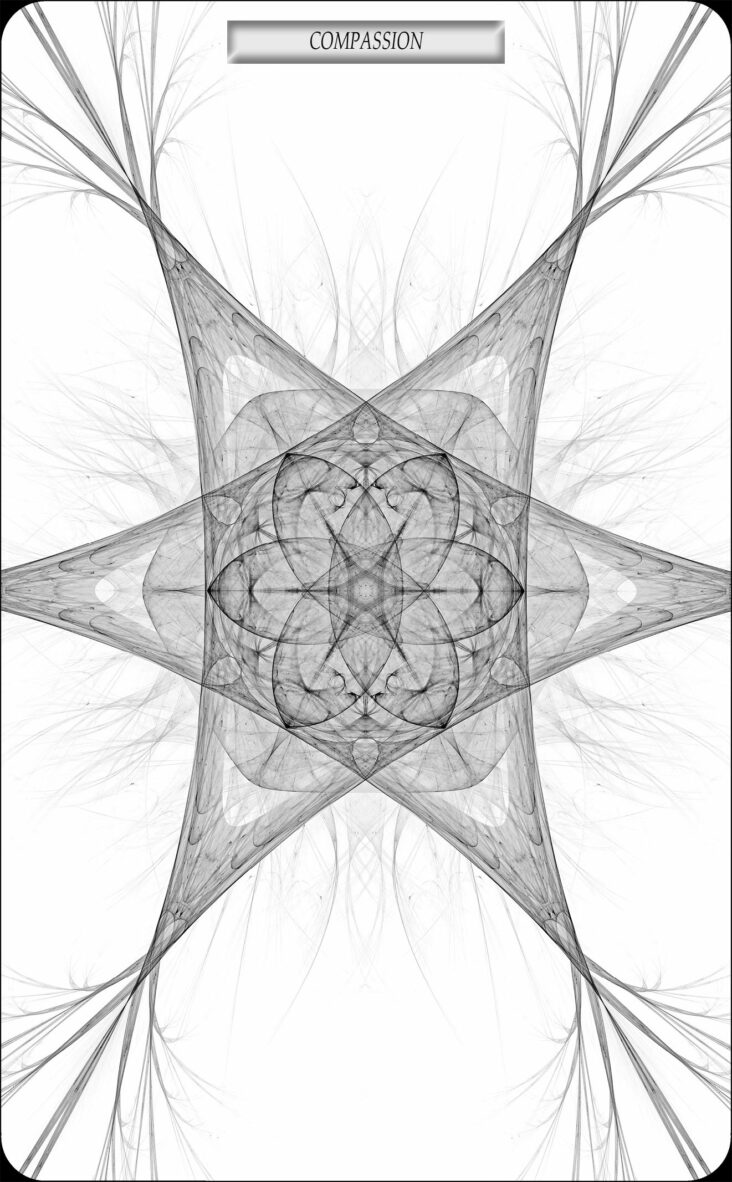 Sacred Geometry 64 Card Oracle Deck – Compassion – Sacred DNA Keys