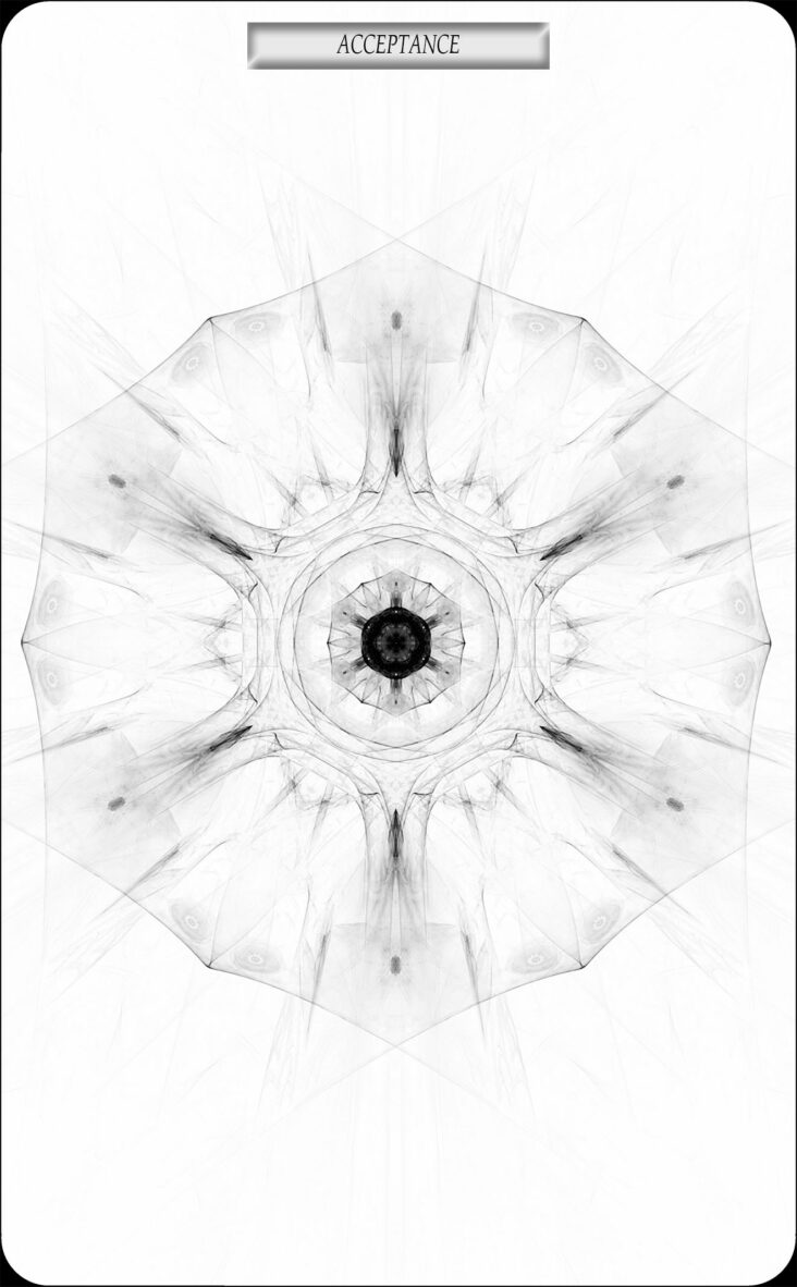 Sacred Geometry 64 Card Oracle Deck – Acceptance - Sacred DNA Keys