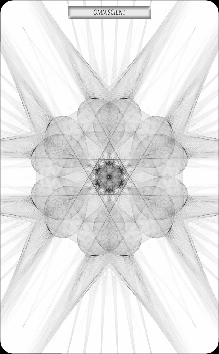 Sacred Geometry 64 Card Oracle Deck – Omniscient - Sacred DNA Keys