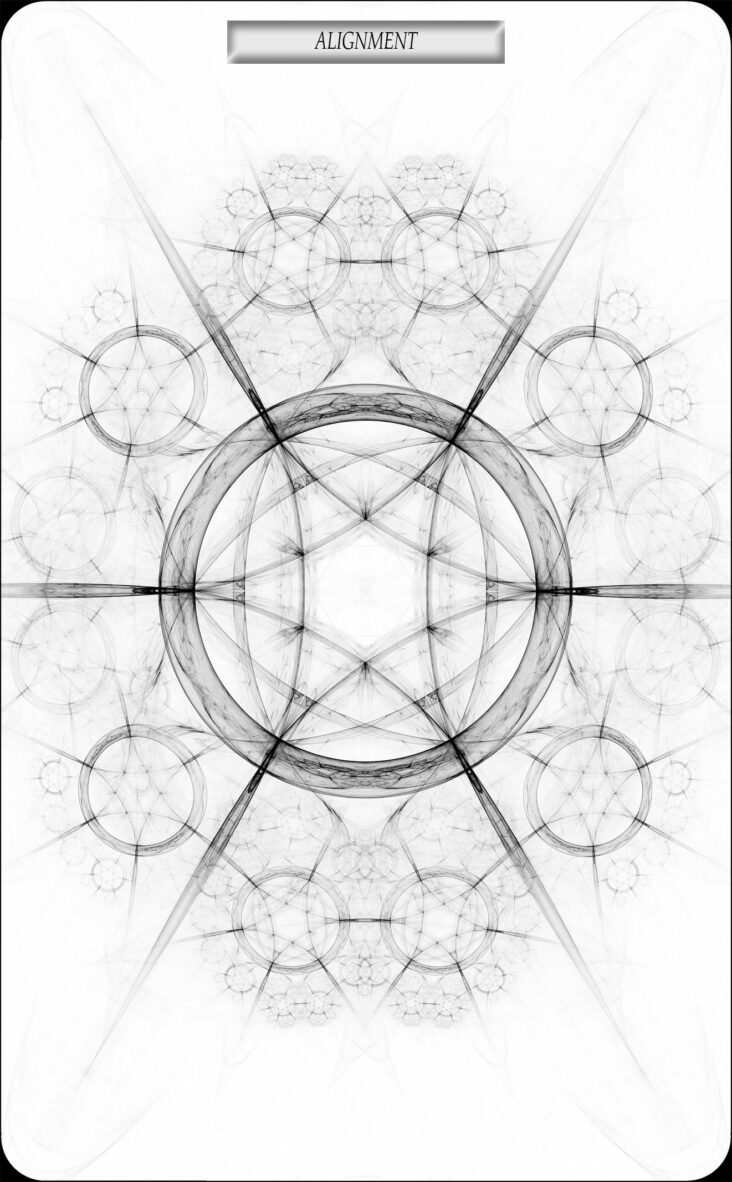 Sacred Geometry 64 Card Oracle Deck – Alignment - Sacred DNA Keys